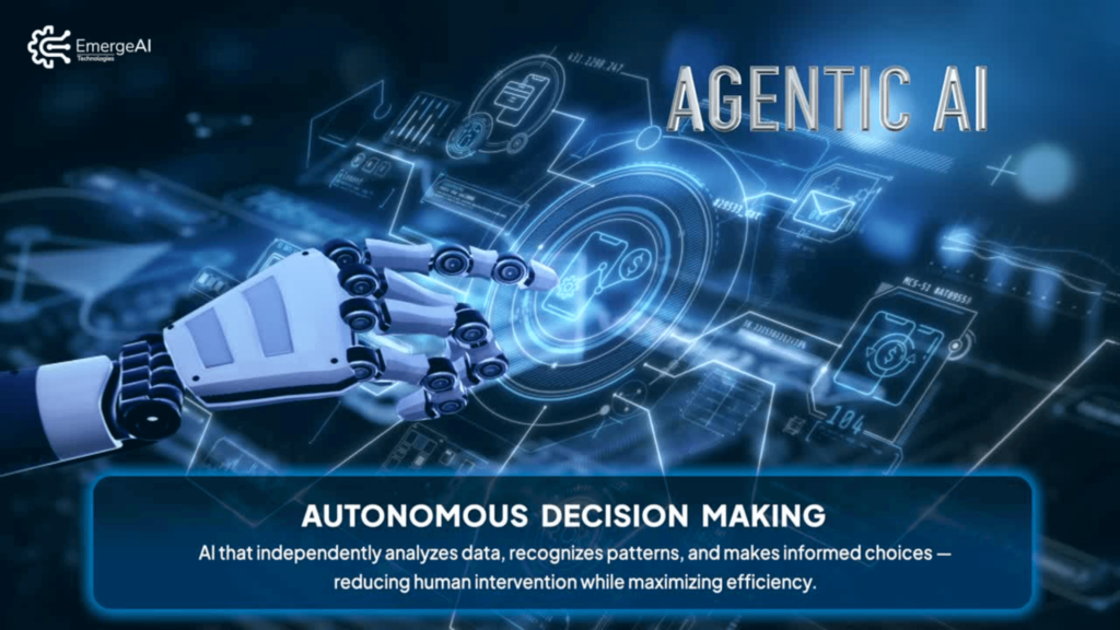 Agentic AI Soluitons - EmergeAI Technologies